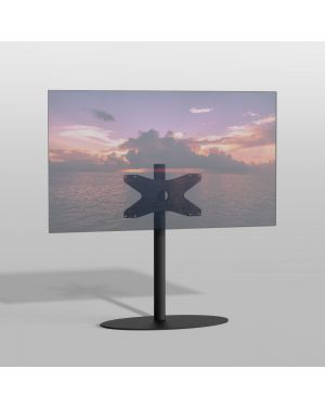 Floor stand ELLIPS black 80cm VESA 400x200